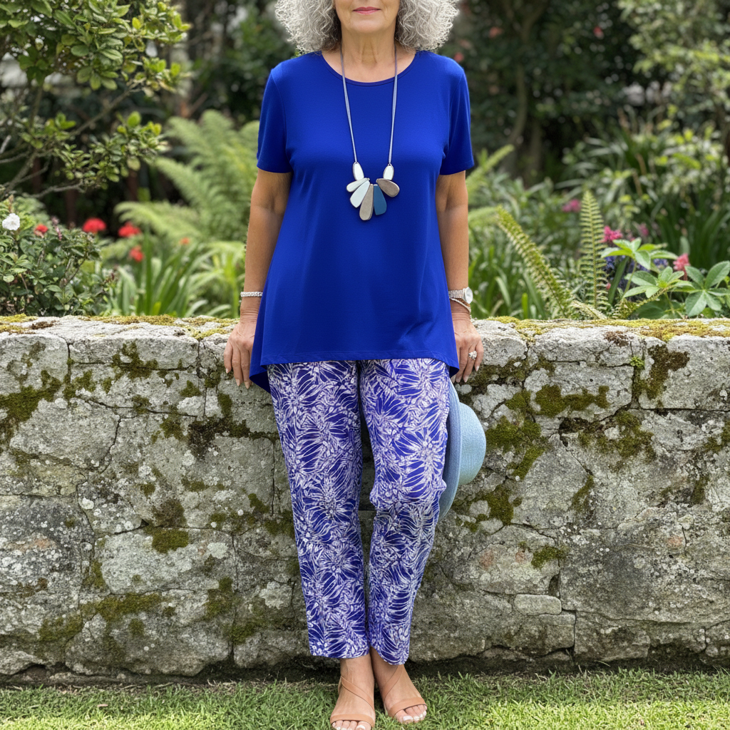 Allegra™ – Cotton Blend Two-Piece Set – Daily Aussie
